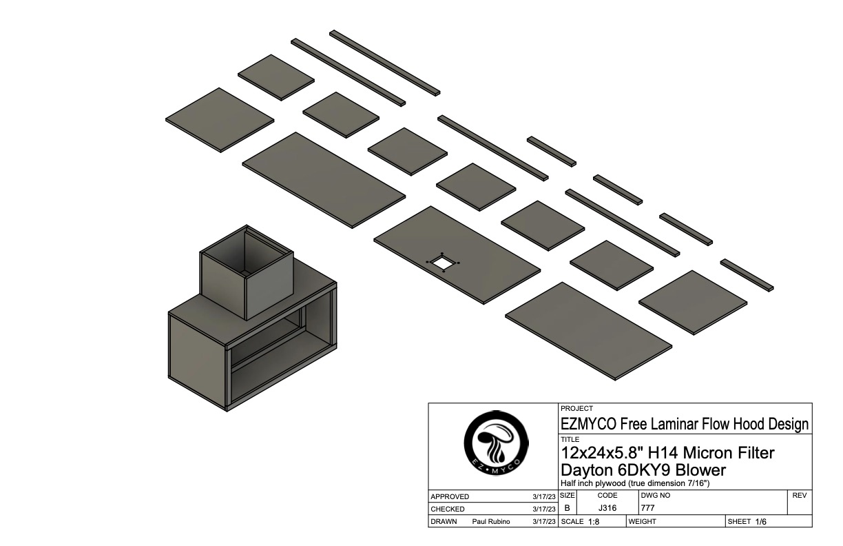 How to Build a Laminar Flow Hood | EZ Mycology